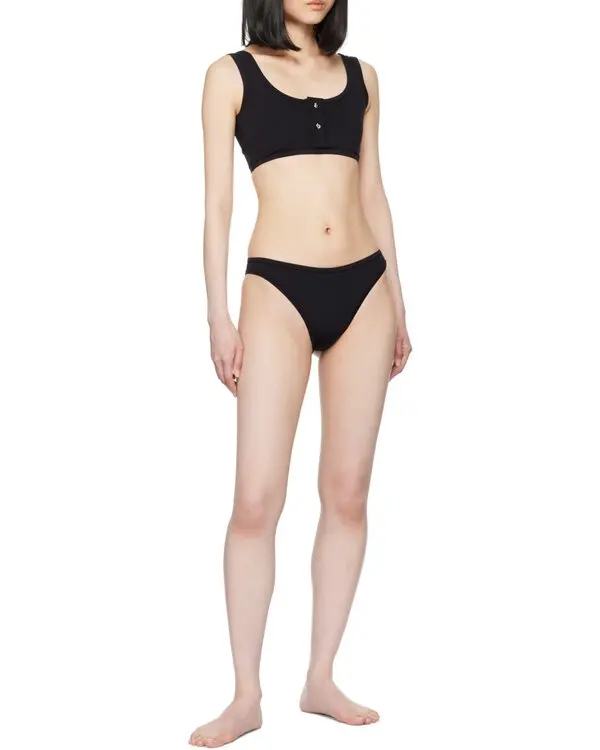 Bottega Veneta Button Detail Bikini