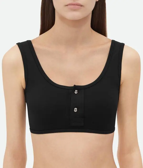 Bottega Veneta Button Detail Bikini