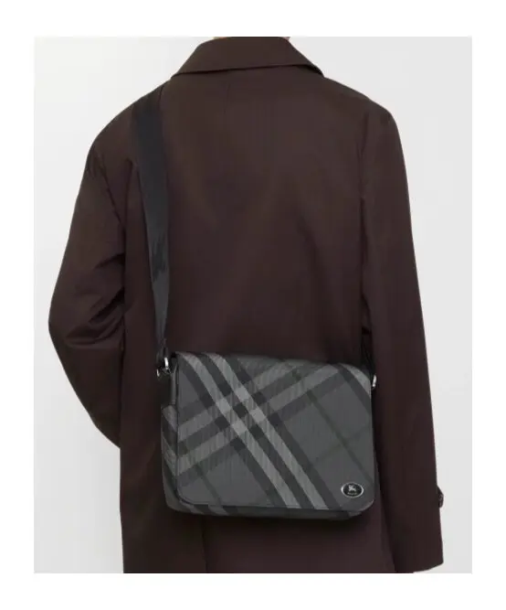 Burberry Grid Messenger Bag