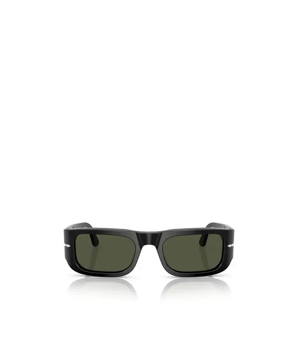 Persol Geometric Frame Sunglasses - Black