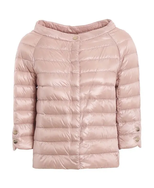 Herno Cropped Sleeve Down Jacket