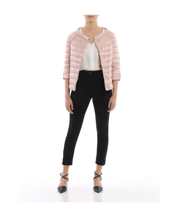 Herno Cropped Sleeve Down Jacket