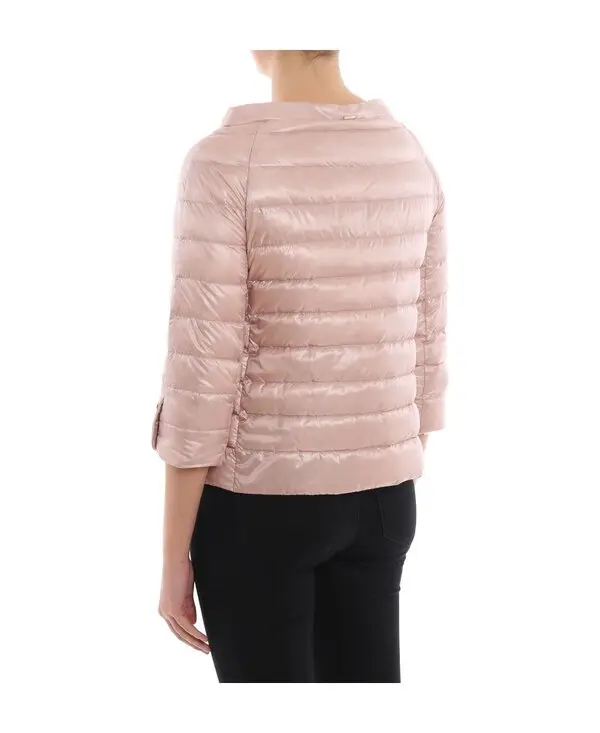 Herno Cropped Sleeve Down Jacket