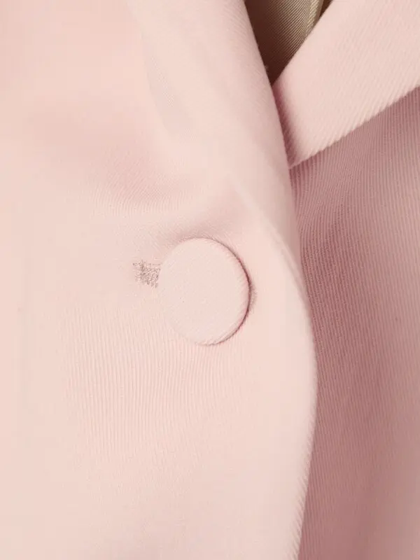 Dries Van Noten Single-breasted Cropped Blazer