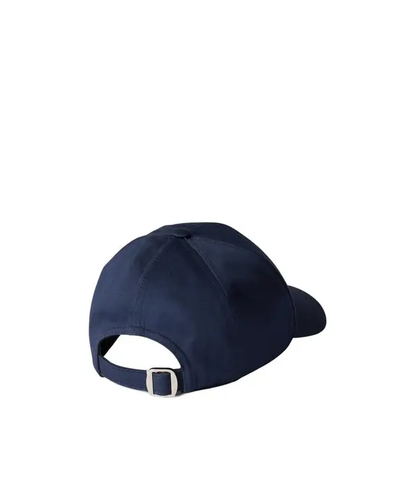 Gucci Baseball Cap With Embroidered Logo - Dark Blue