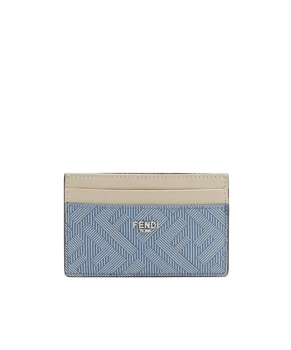 Fendi Shadow Card Holder - Blue