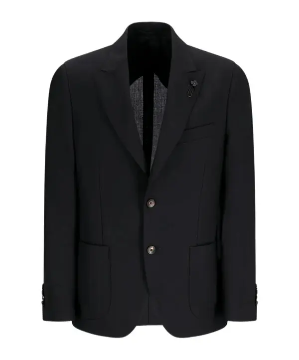 LARDINI Patch-pocket Blazer