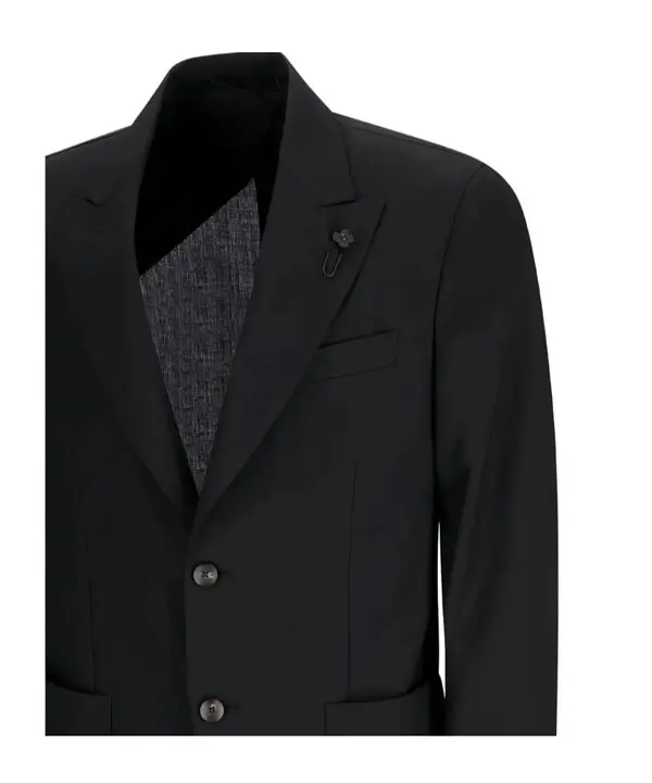 LARDINI Patch-pocket Blazer