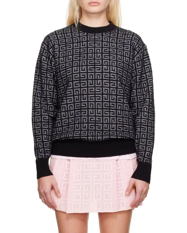 Givenchy 4g Jacquard Knit Jumper