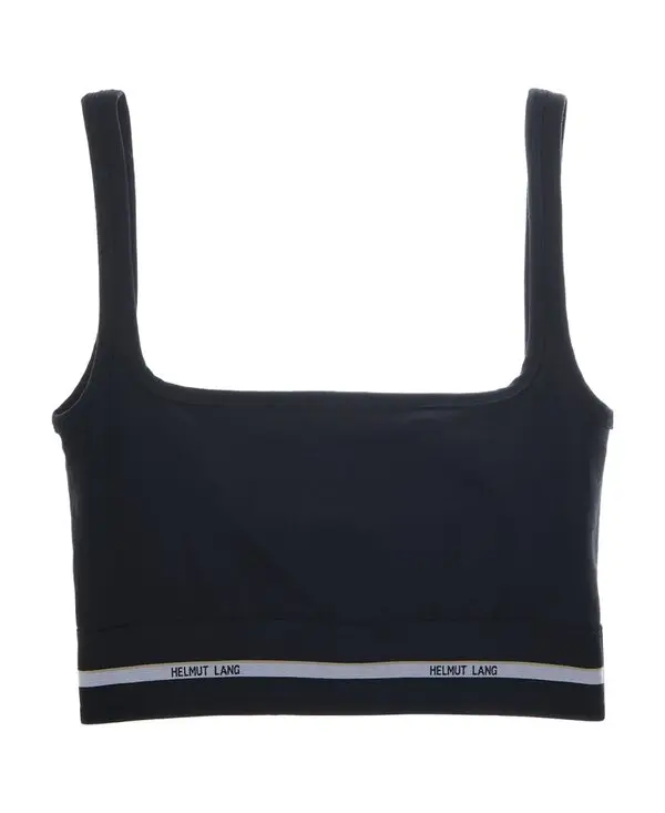 Helmut Lang Logo Band Cropped Top