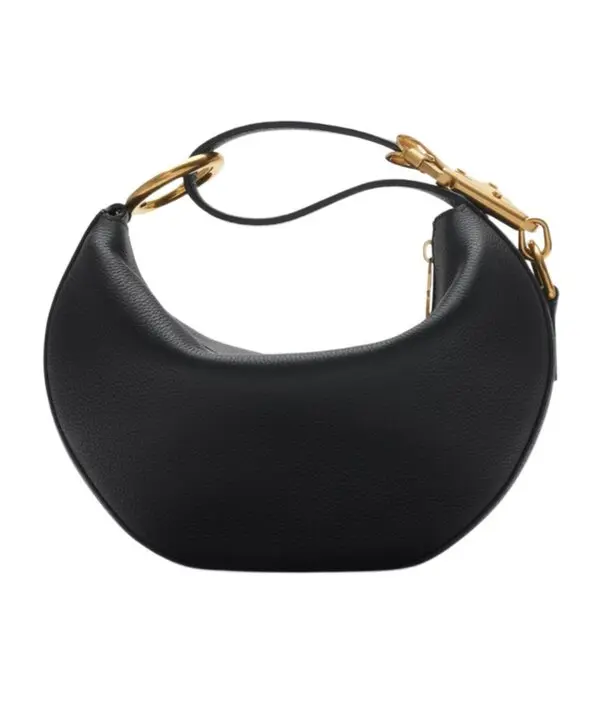 Burberry Knight Arc Zipped Tote Bag - Black
