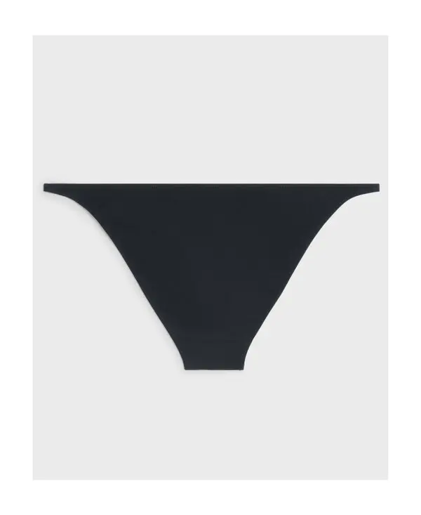 Celine Triomphe Swimsuit Bottom - Black