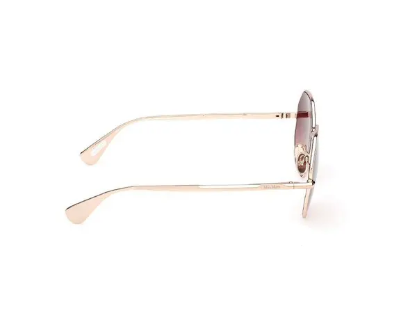 Max Mara Miller Octagon Frame Sunglasses - Pink