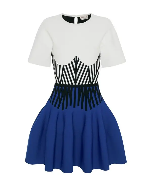 Alexander McQueen A Girdle Mini Dress