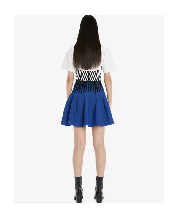 Alexander McQueen A Girdle Mini Dress