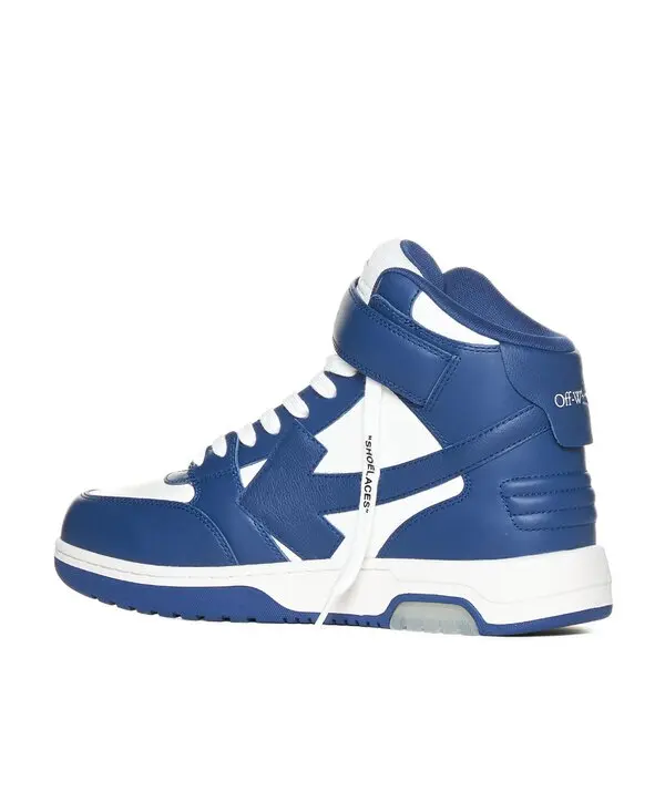 Off-White Out Of Office High-top Sneakers - Blue