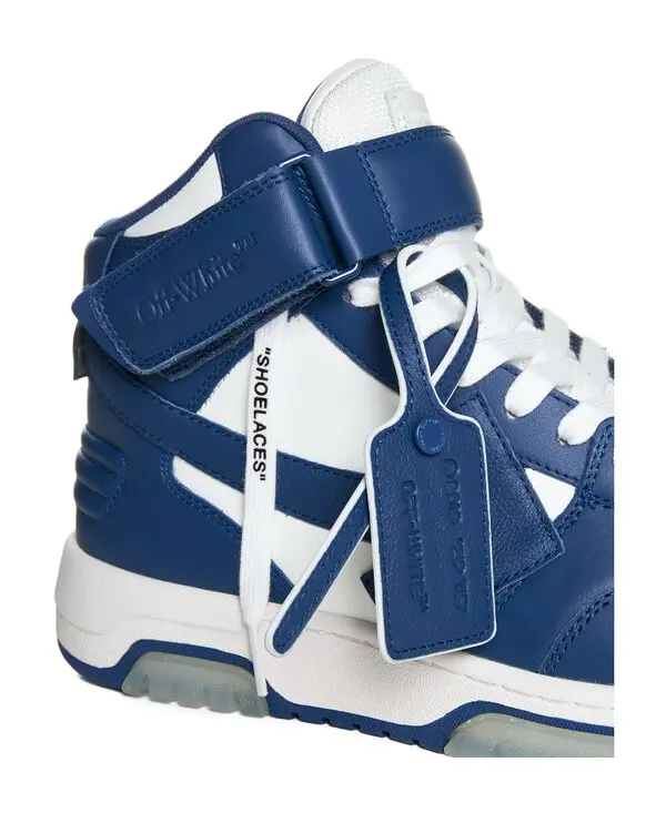 Off-White Out Of Office High-top Sneakers - Blue