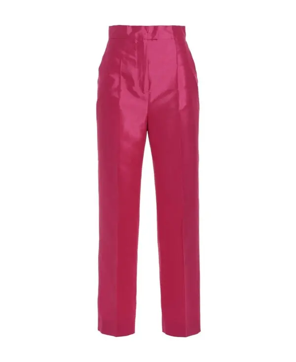 Max Mara Silk Quarter Pants