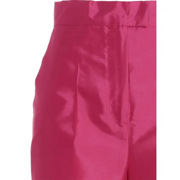 Max Mara Silk Quarter Pants