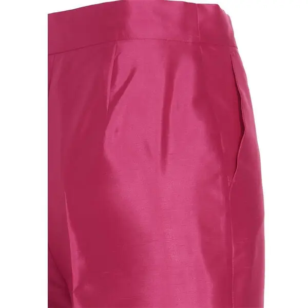 Max Mara Silk Quarter Pants