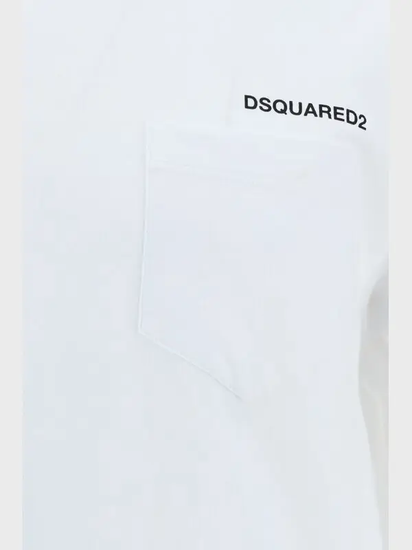Dsquared2 Logo Printed Crewneck T-shirt