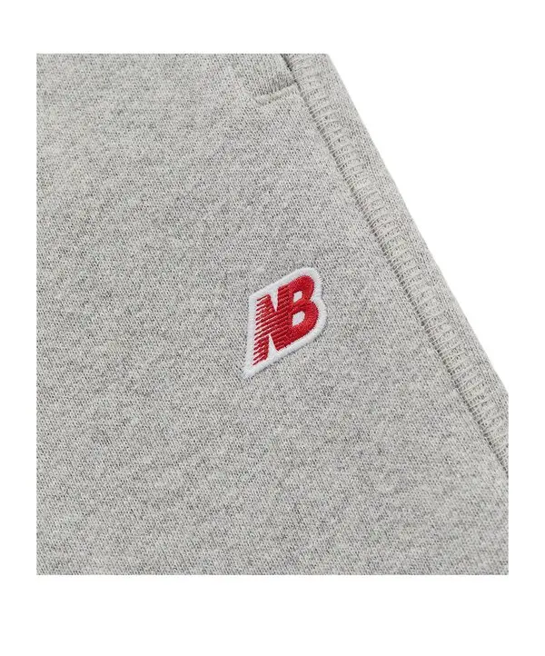 NEW BALANCE Logo-embroidered Sweatpants - Grey