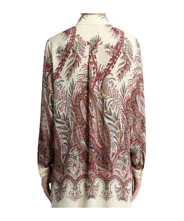 Etro Long Sleeved Paisley Patterned Shirt