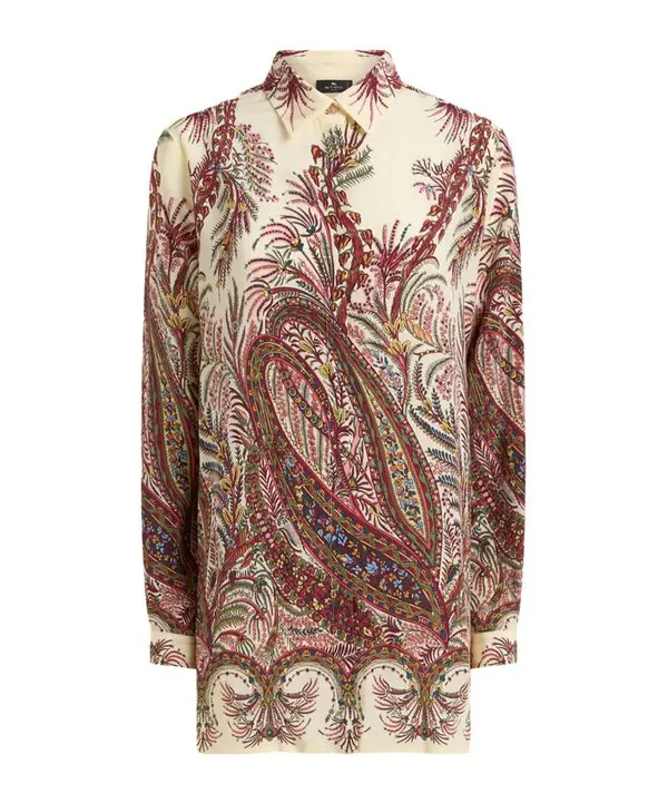 Etro Long Sleeved Paisley Patterned Shirt