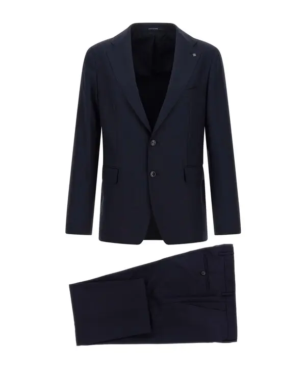 Tagliatore Two Piece Tailored Suit - Blue