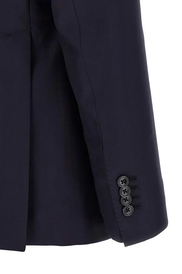 Tagliatore Two Piece Tailored Suit - Blue