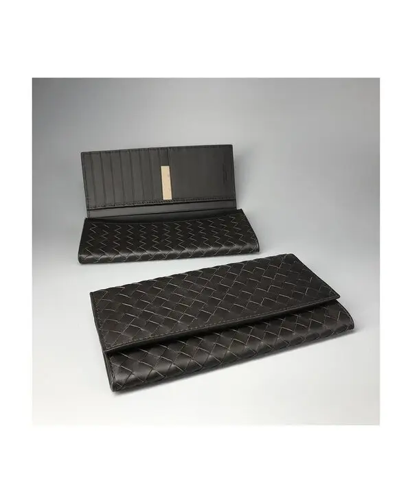 Bottega Veneta Logo Folding Wallet