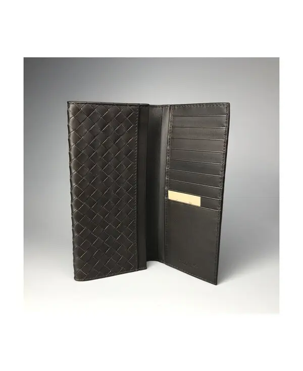 Bottega Veneta Logo Folding Wallet