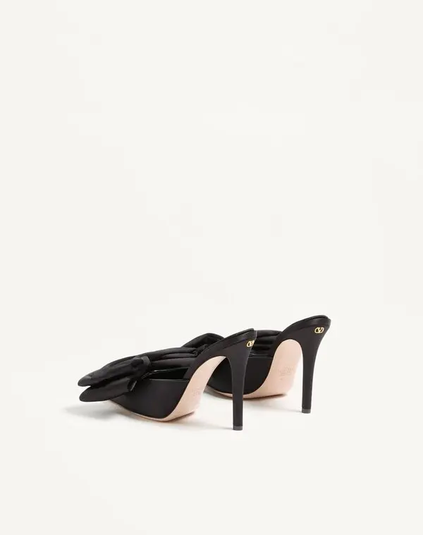 Valentino Garavani Yolande Satin Mule 105mm