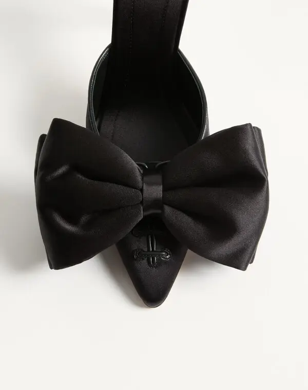 Valentino Garavani Yolande Satin Mule 105mm