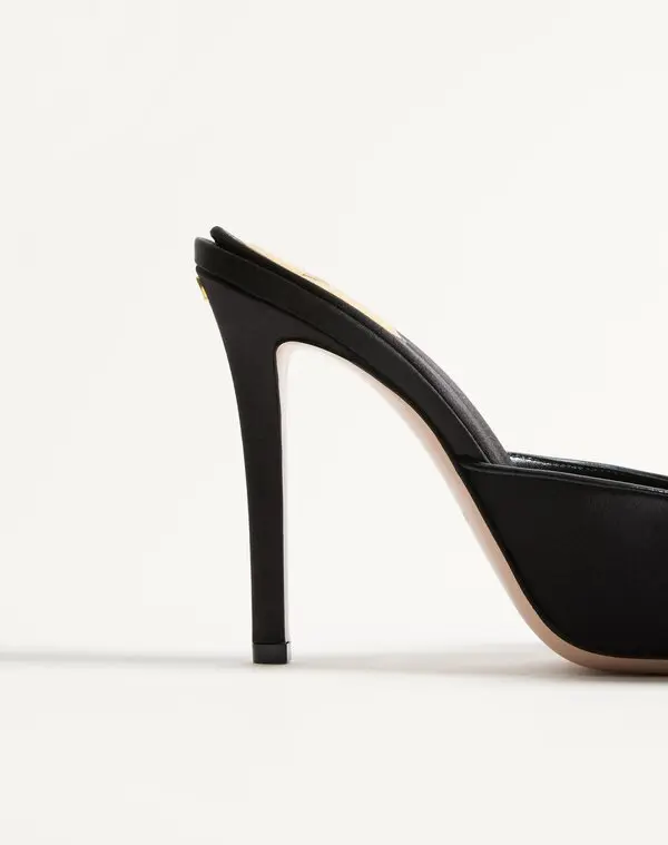 Valentino Garavani Yolande Satin Mule 105mm