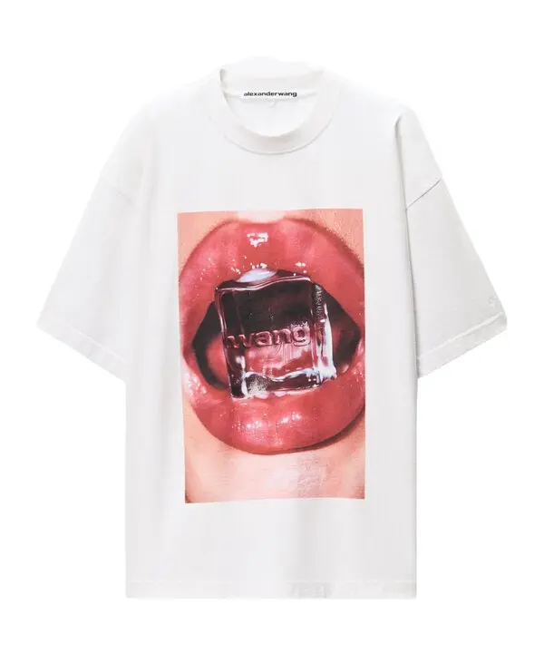 Alexander Wang Graphic Print Crewneck T-shirt - No