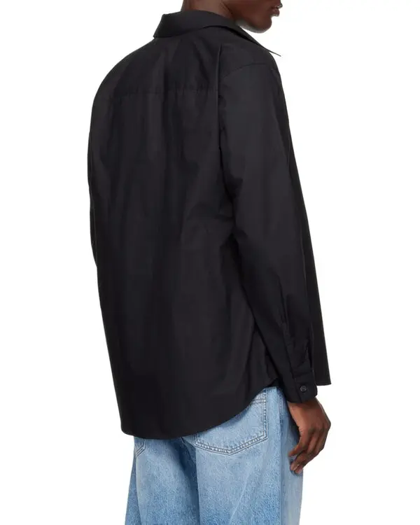 DIESEL® S-simply-d Cotton Shirt - Black
