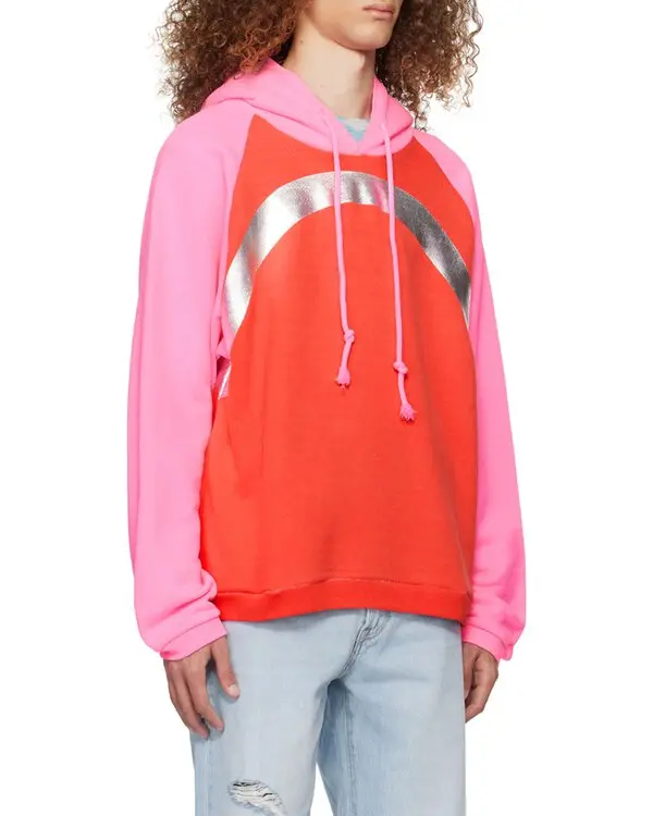 ERL Long Sleeve Drawstring Hoodie - Orange