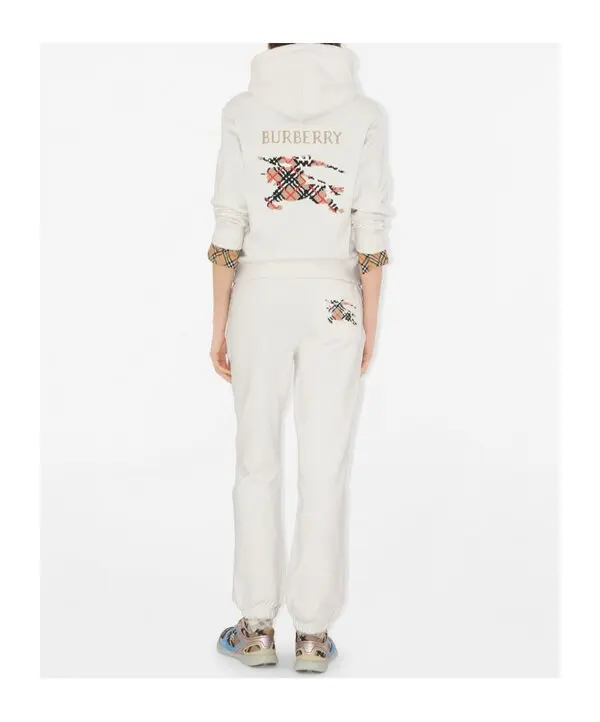 Burberry Elasticated Waist Pants With Equestrian Knight Design