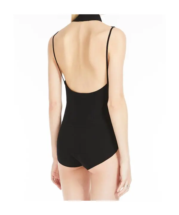 Sportmax Abano Sleeveless V-neck Bodysuit