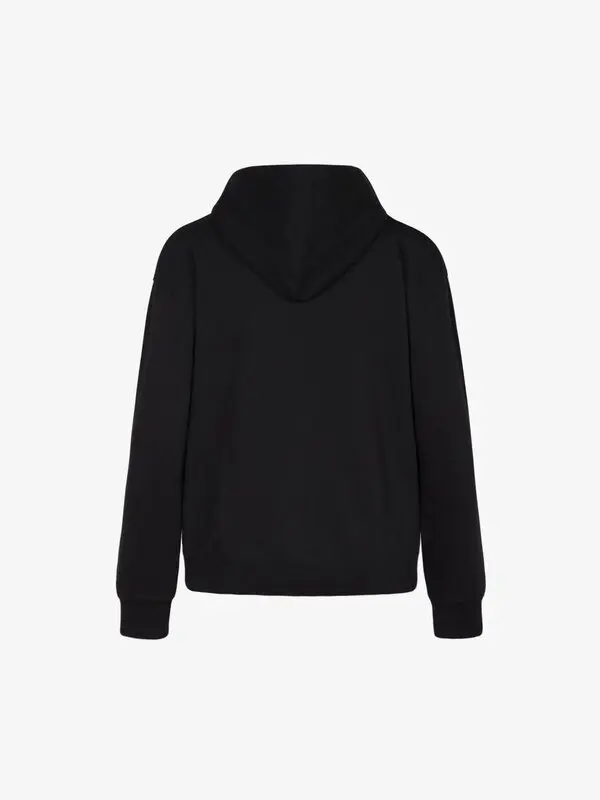 Givenchy Embroidered Logo Hooded Sweatshirt