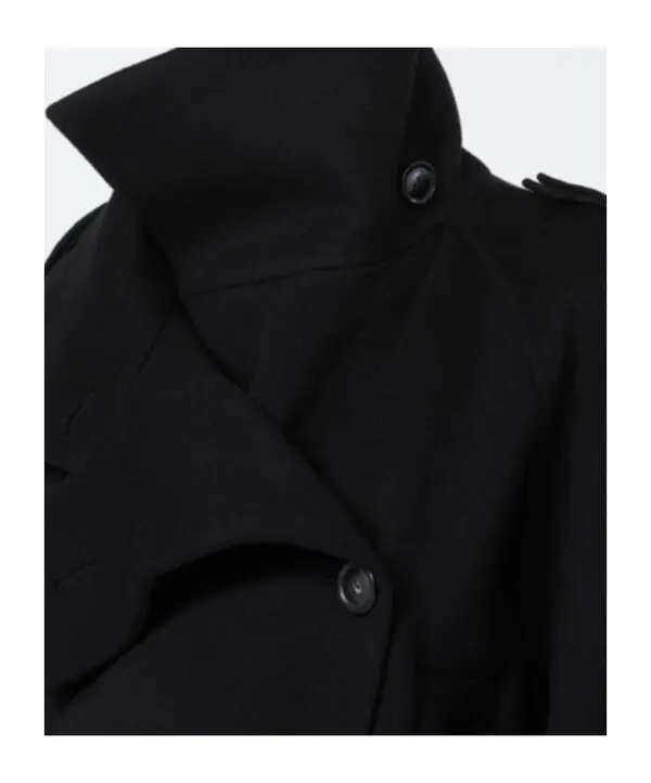 Sportmax Yole Double-breasted Belted Long Coat
