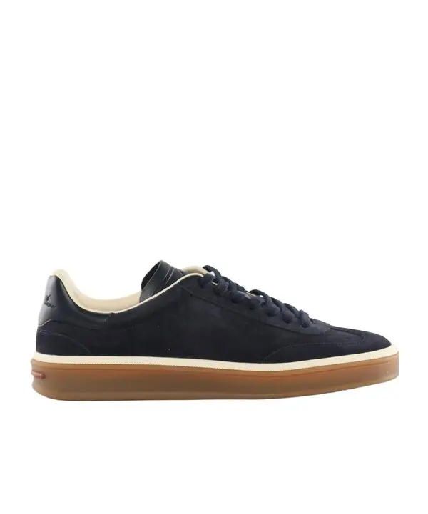 Loro Piana Tennis Walk Sneakers - Black