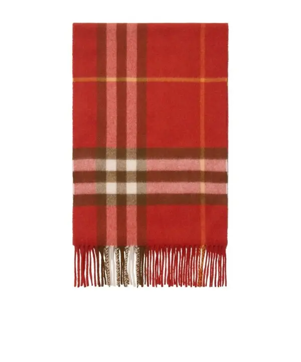 Burberry Check Cashmere Scarf