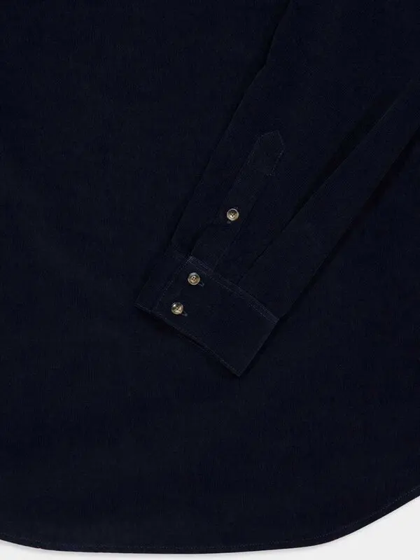 Celine Relaxed Shirt In Corduroy