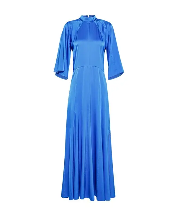 FORTE_FORTE Logo Dress - Blue
