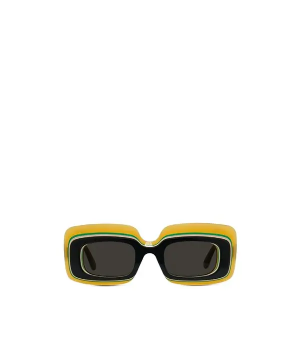 Loewe Rectangular Frame Sunglasses - Black