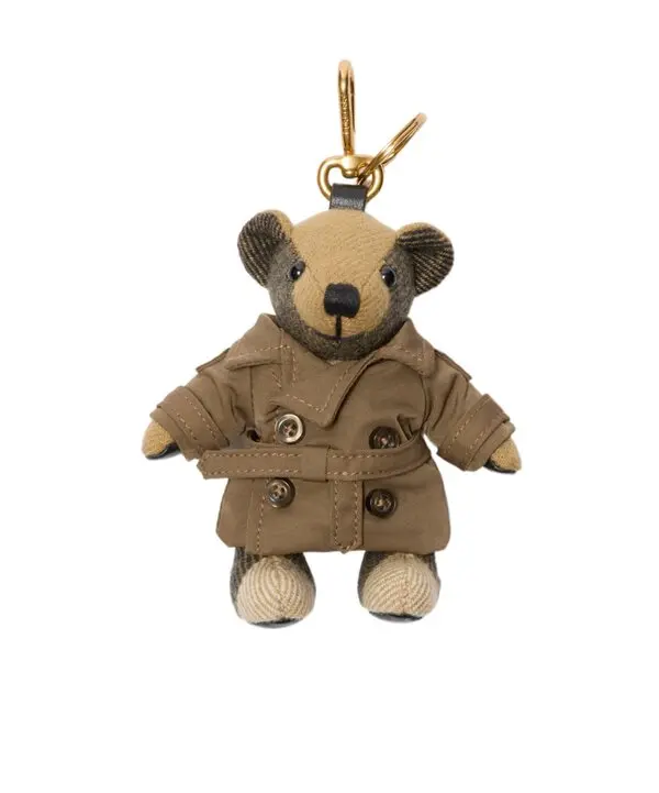 Burberry Bear Bag Charm - Juniper Green