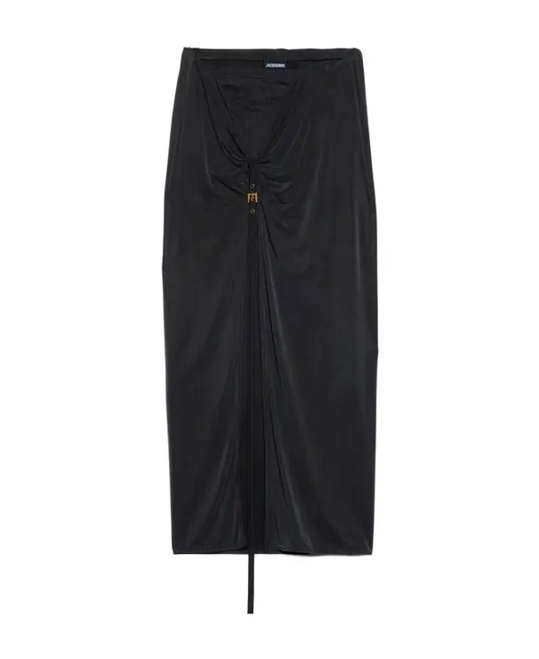Jacquemus Slit Sarong Skirt