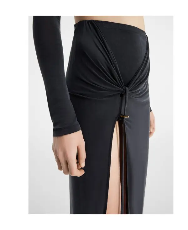 Jacquemus Slit Sarong Skirt